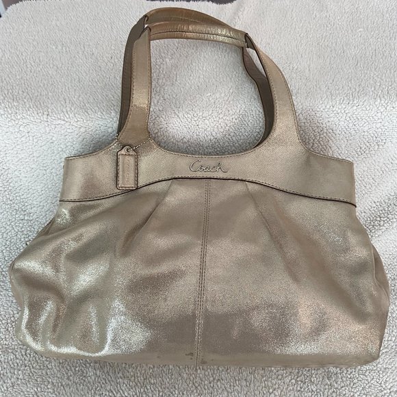 Coach | Bags | Coach Lexi Shoulder Bag In Champagne | Poshmark